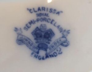 Flow Blue Transferware - Everything Country CA