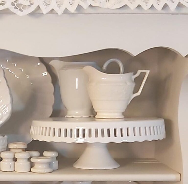 Antique and Vintage White Ironstone - Everything Country CA