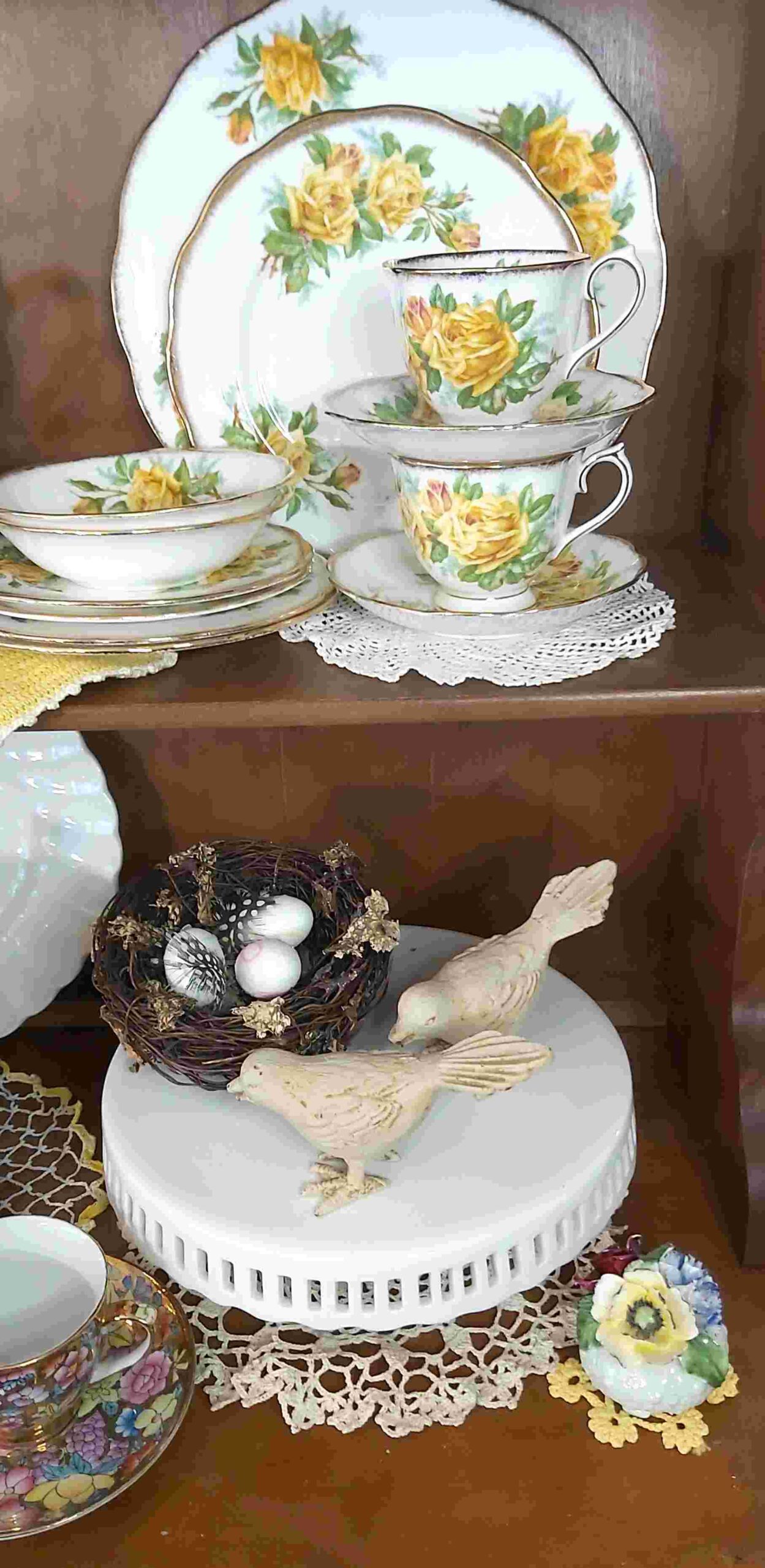 Yellow Vintage Tea Party - Everything Country CA